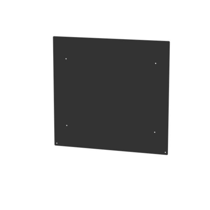 Outdoor kitchen black cabinet back panel - Le Marquier - Coval ON